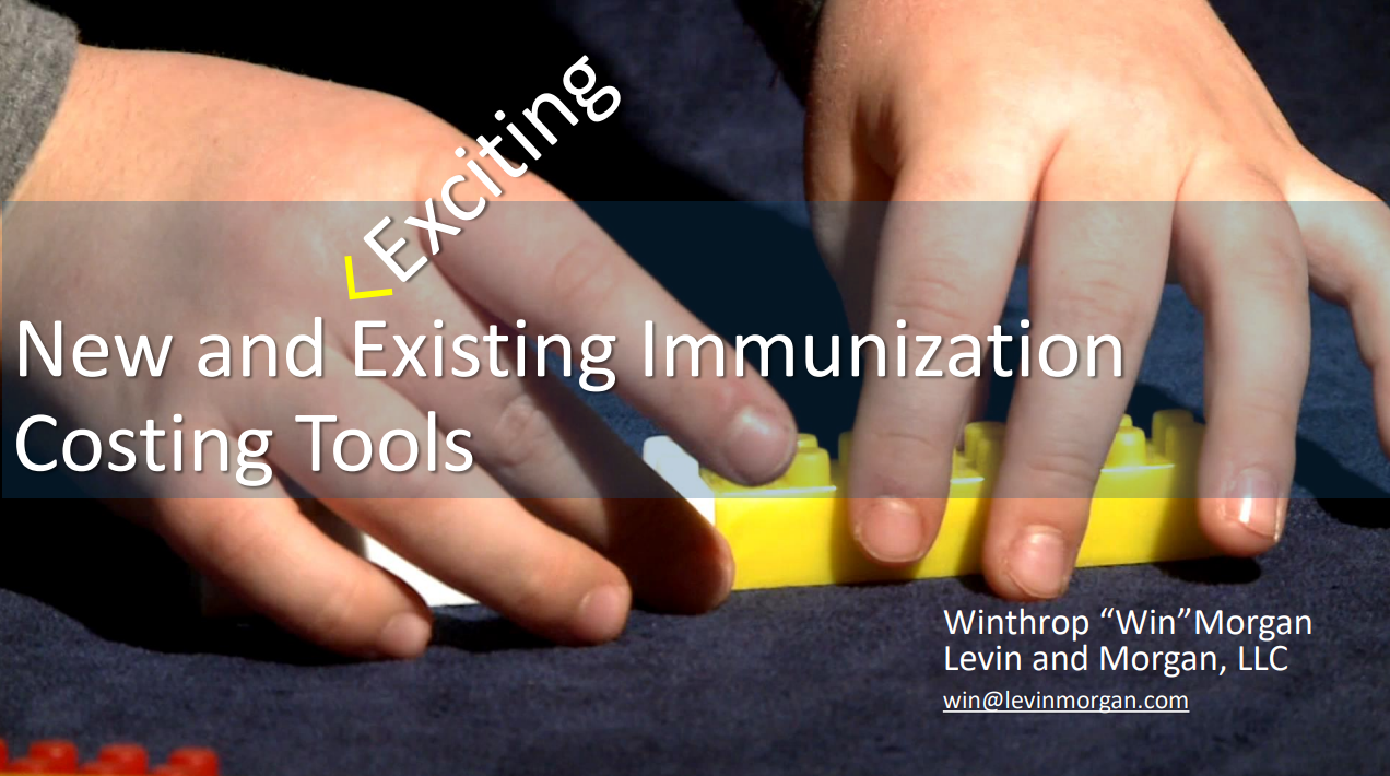 Overview of new and existing costing tools - Immunization Economics