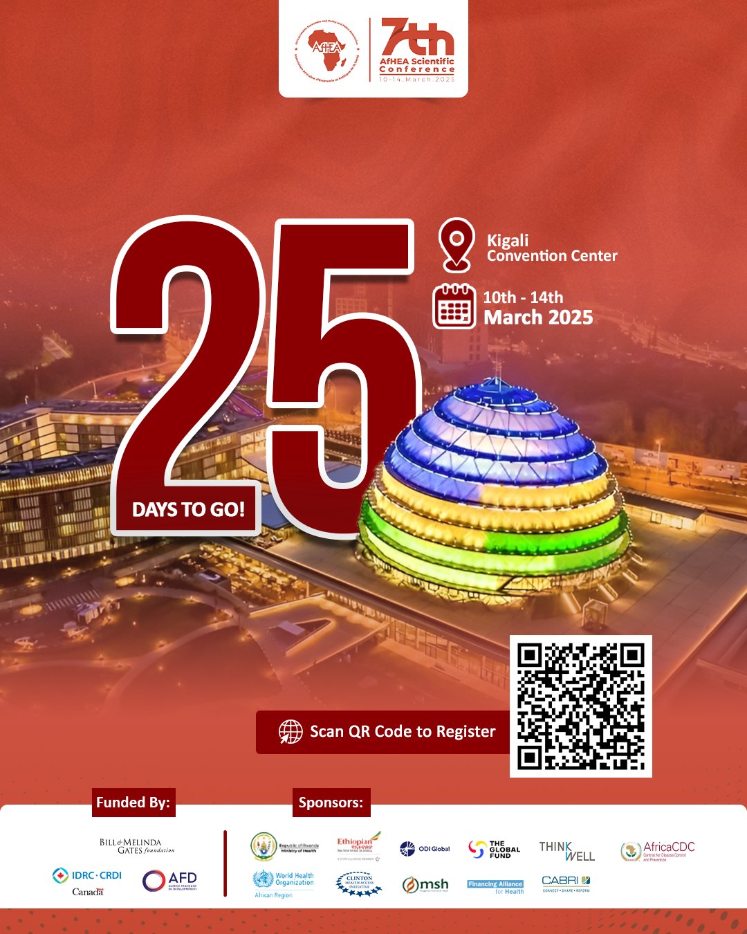Register for the AfHEA 2025 Scientific Conference - under a month to go ...